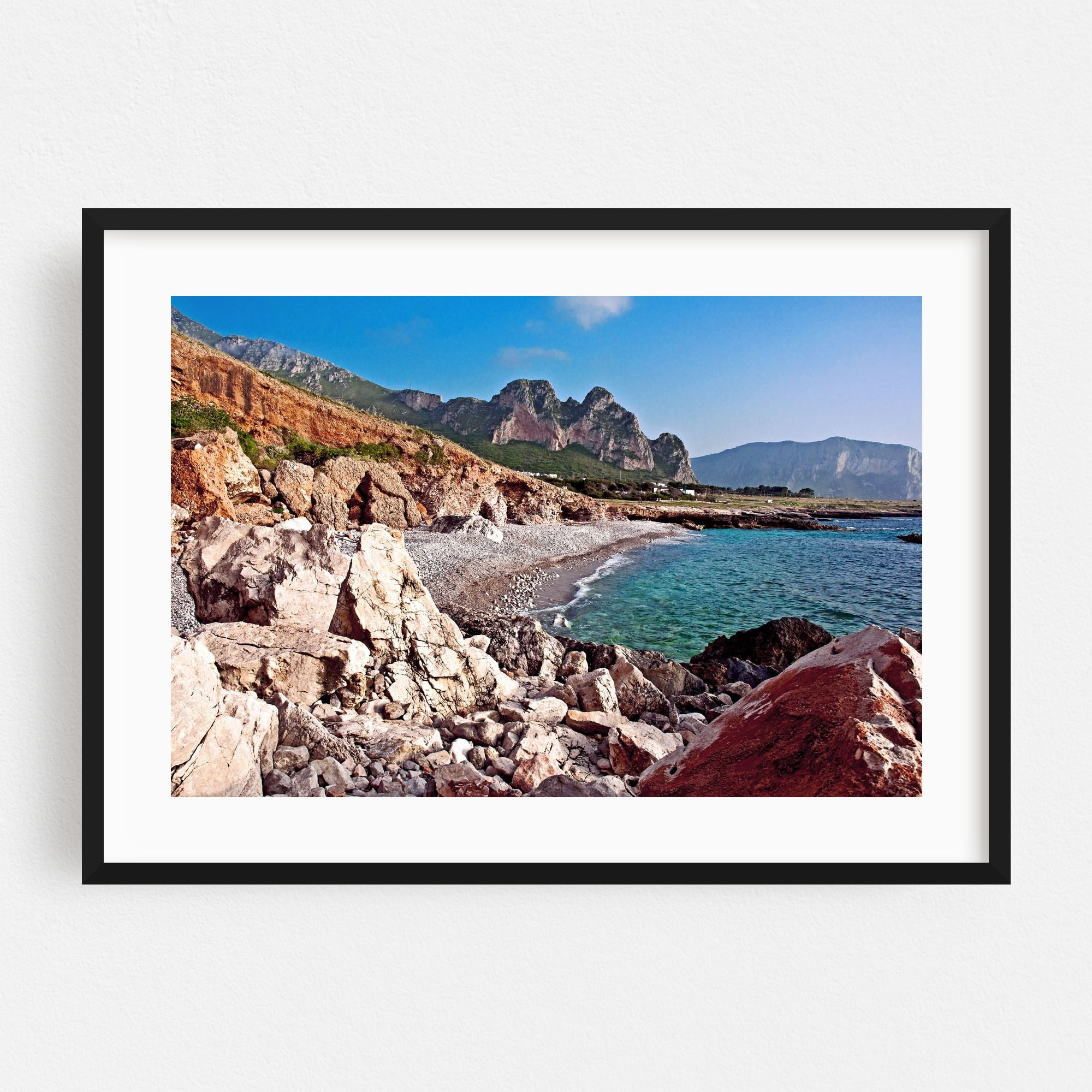 Bathing bay on Macari Beach on the Sicilian northwest coast - Macari ...