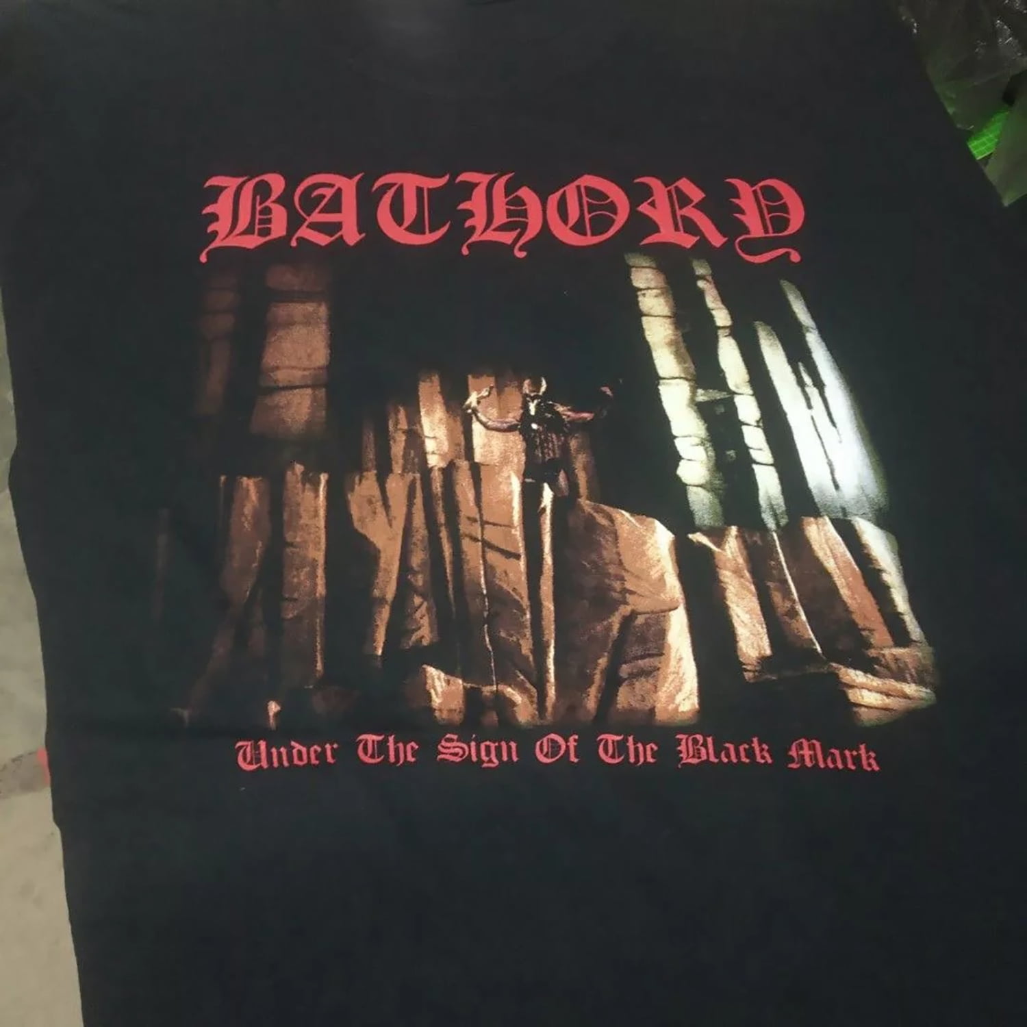 Bathory Band Black Heavy Cotton T-Shirt Gift For Friend - Walmart.com