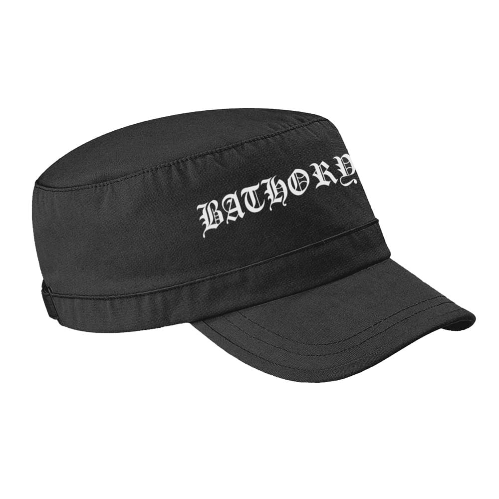 Men's Bathory Logo Cadet Cap Adjustable Black - Walmart.com