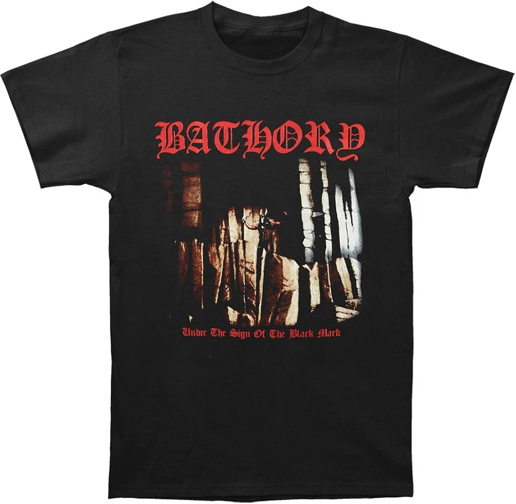 Bathory Under The Sign Of The Black Mark Unisex Shirt Cotton Gift Tee ...