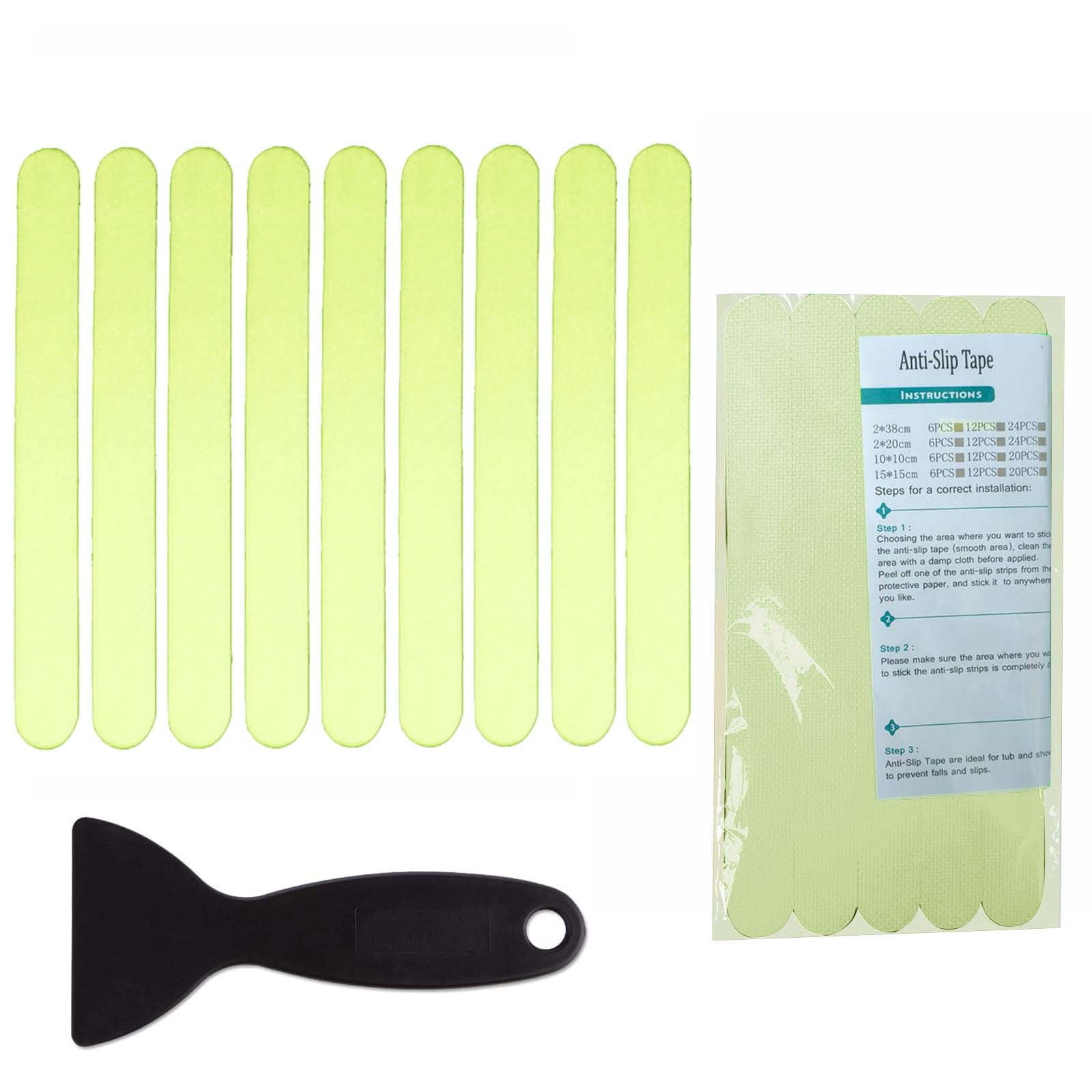Bathroom Accessories,24PCS Non Slip Bathtub Stickers Shower Floor Non ...