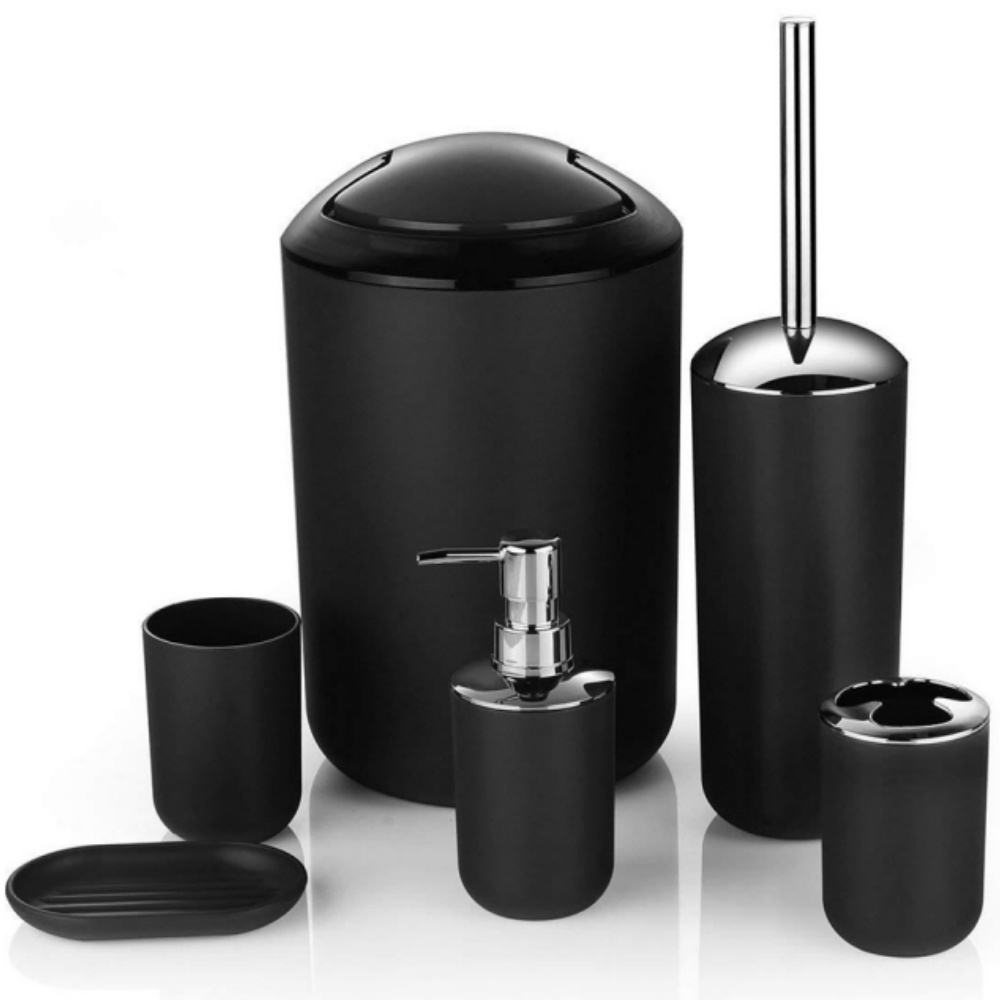 Cerbior Bathroom Accessories Set Bath Ensemble Includes Soap Dispenser