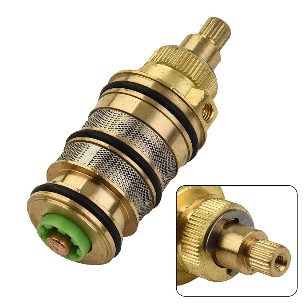 Bathroom Accessories Brass Replacement Thermostatic Cartridge Shower ...