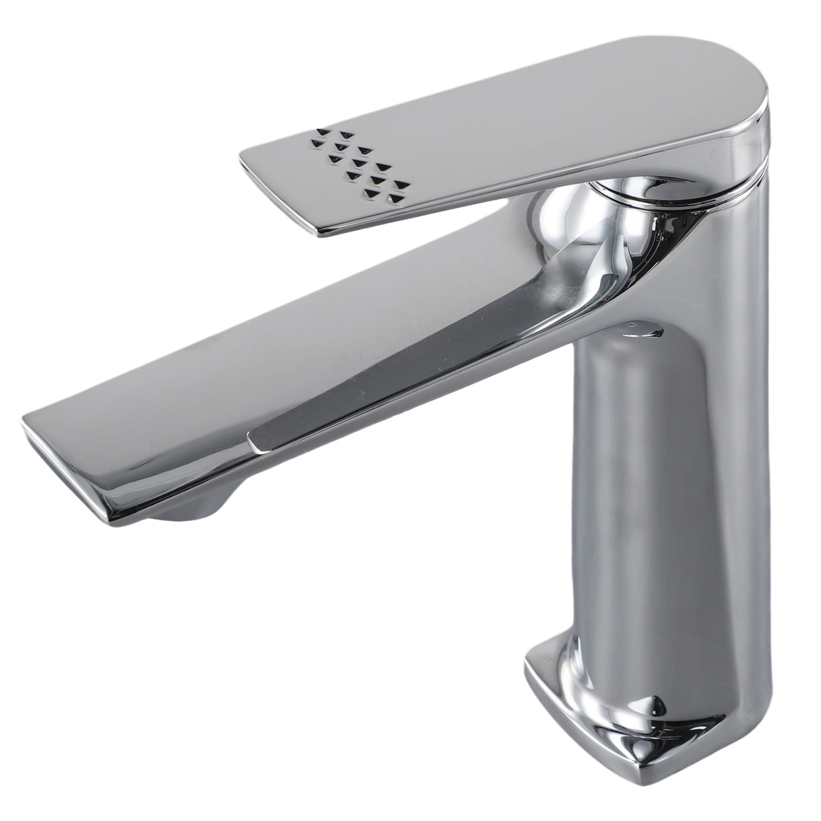 Bathroom Accessories Modern Art Square Tap Bathroom Sink Hot Cold Mixer ...