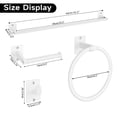 Bathroom Accessories Set,Bathroom Hardware Set, Towel Bar, Towel Racks ...