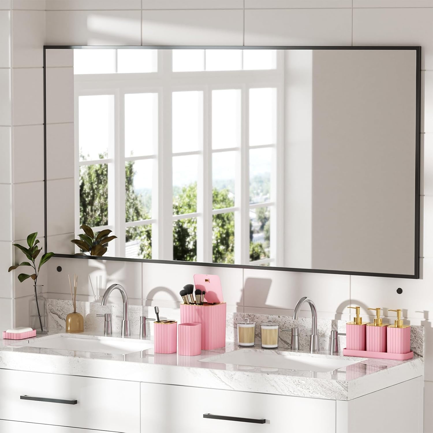 Bathroom Accessories Set - Bathroom Set. Different colors to choose ...