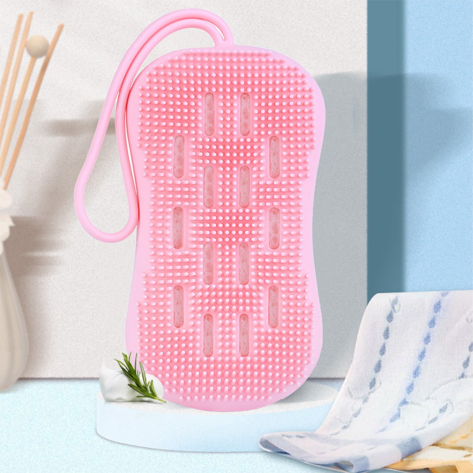 Bathroom Accessories,Soap Savers Pouch Exfoliating Silicone Soap Pocket ...