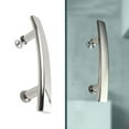 Bathroom Accessories Stainless Steel Chrome Shower Door Handles Or Knobs for Shower Enclosures ...