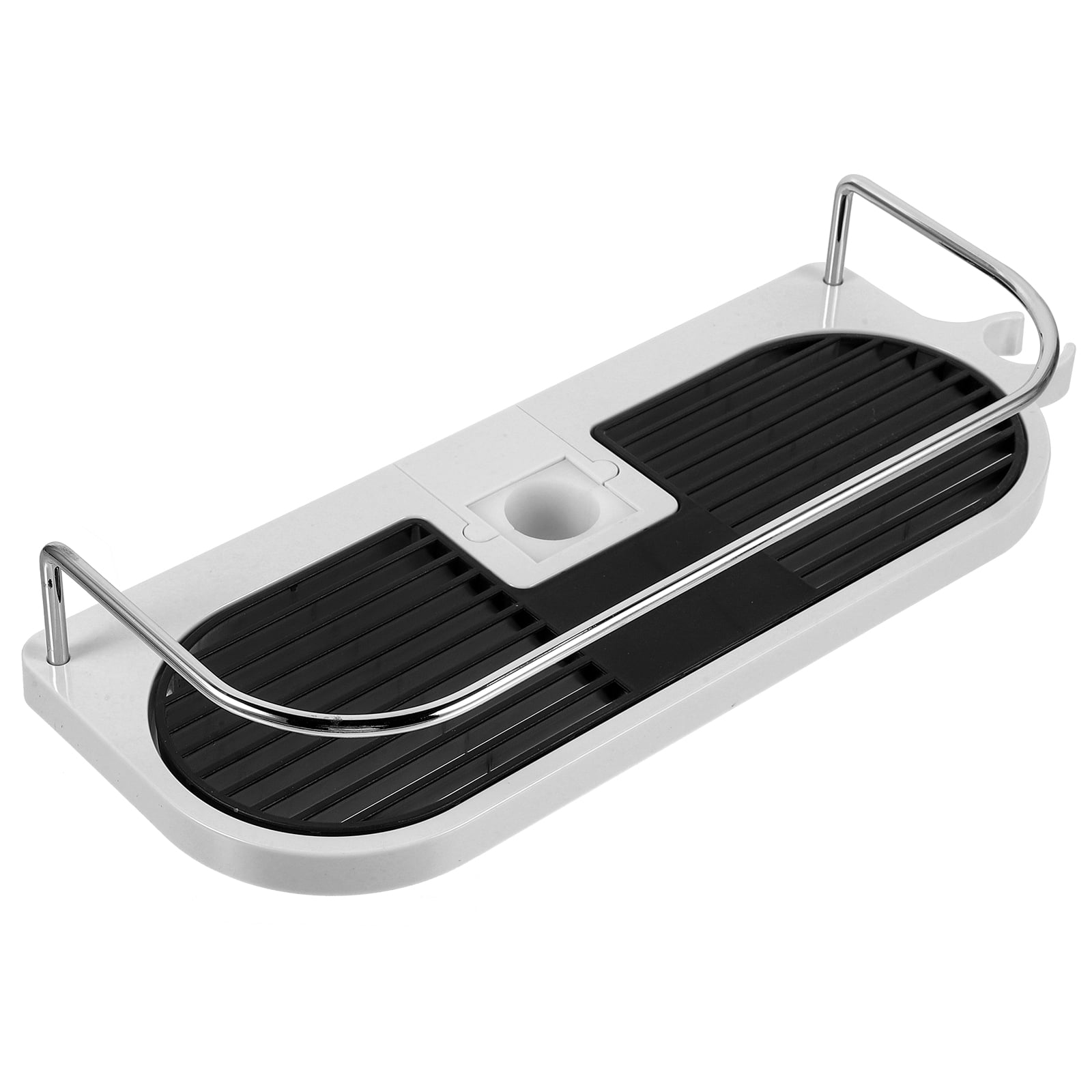 Bathroom Accessories Tool, Bathroom Shower Tray Rack Punch-free Lifting ...