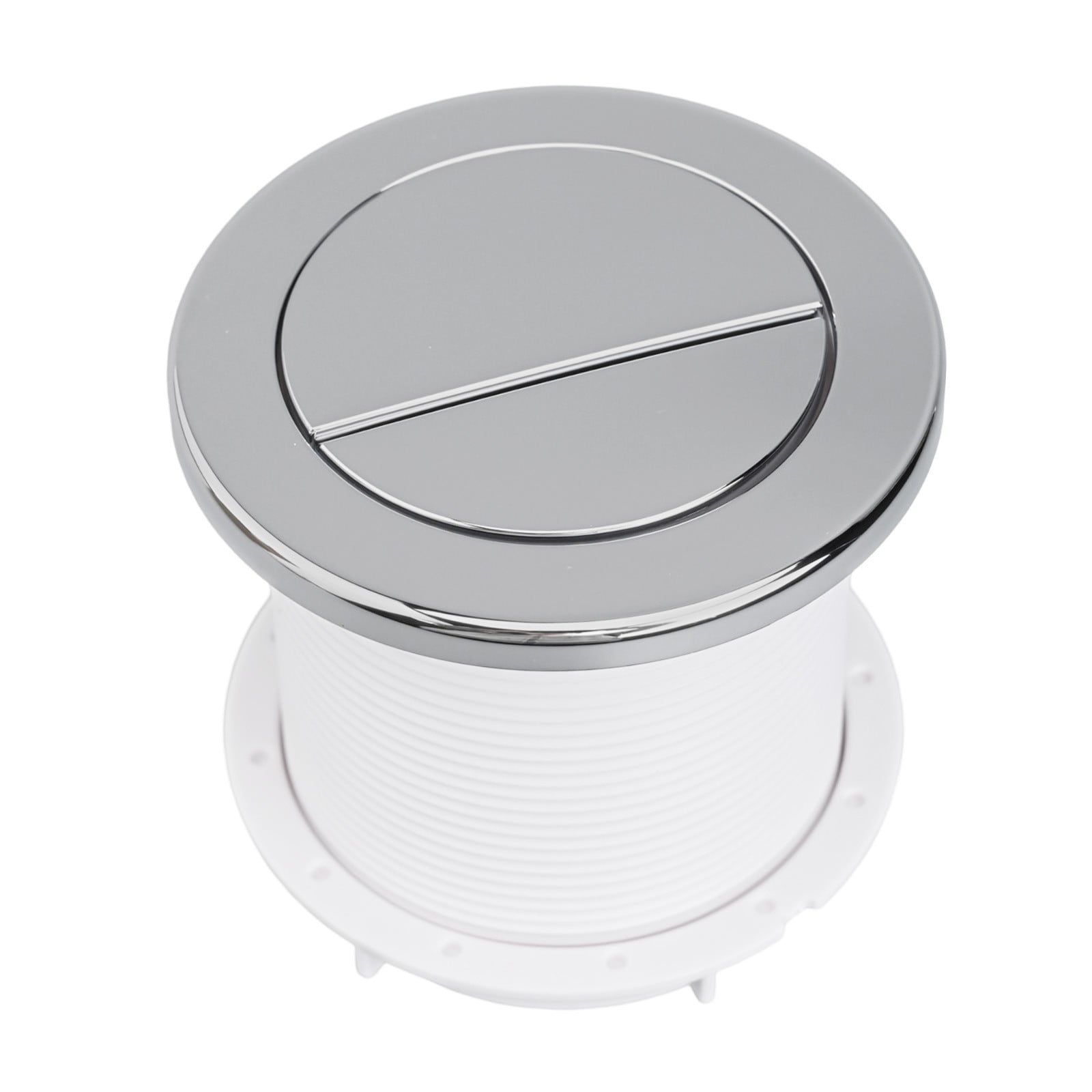 Bathroom Accessories Twin Hose Toilet Push Button Dual Flush Air Type ...