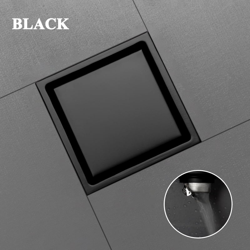 Bathroom Balcony Kitchen Stainless Steel Square Floor Drain Shower ...