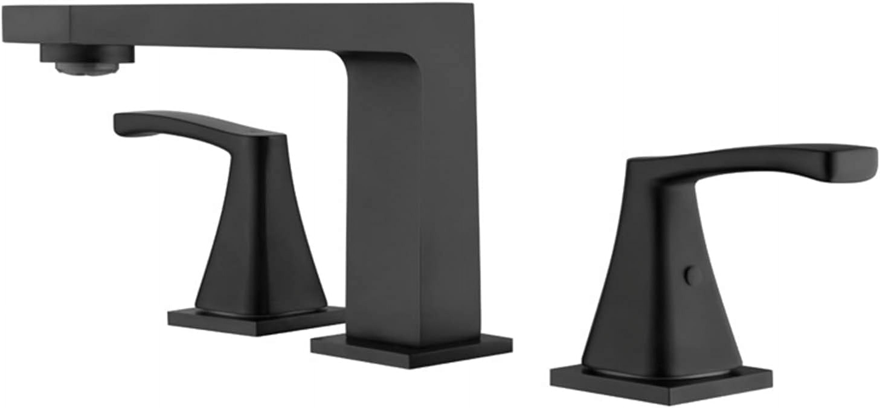 Bathroom Basin Faucet Black, Widespread Bathroom Faucet Waterfall 3 ...