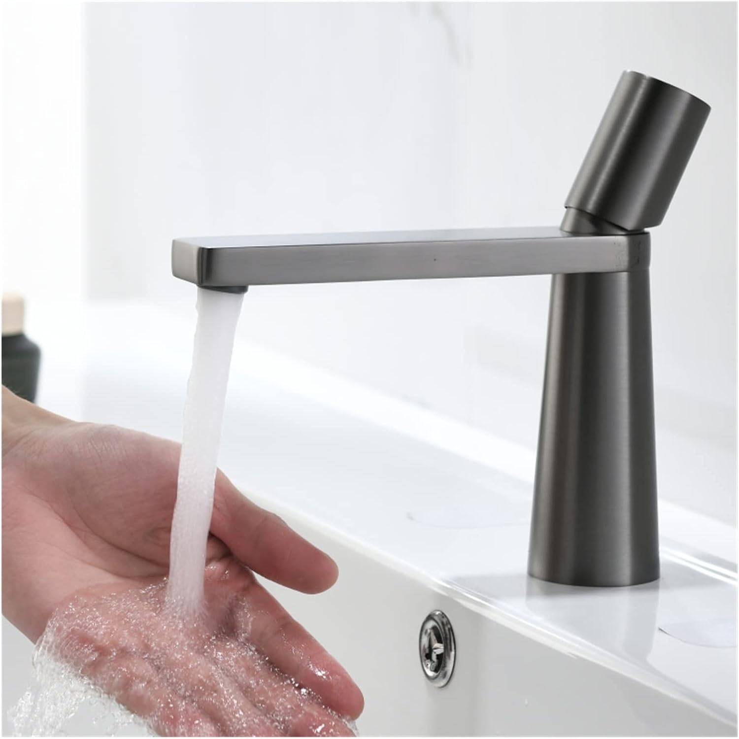 Bathroom Basin Faucet Brush Gold/Gun Gray/Black Basin Faucet Bathroom ...
