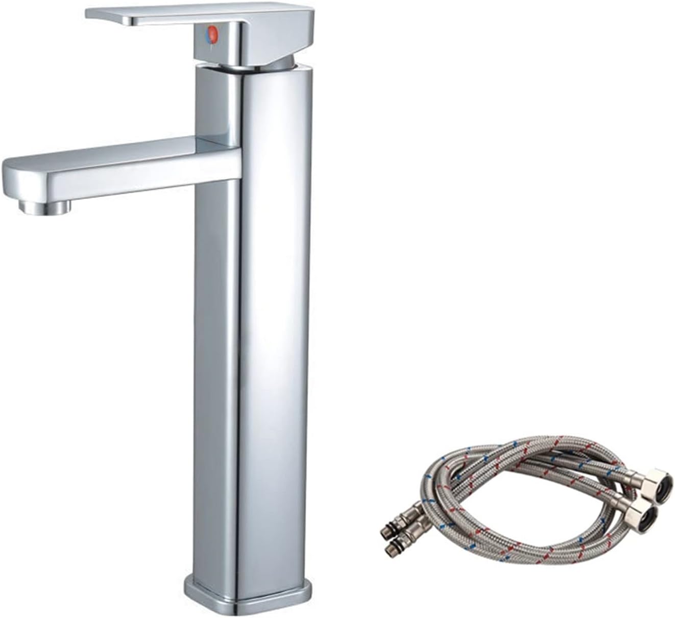 Bathroom Basin Faucet Cold and Hot Water Mixer Bathroom Sink Taps ...