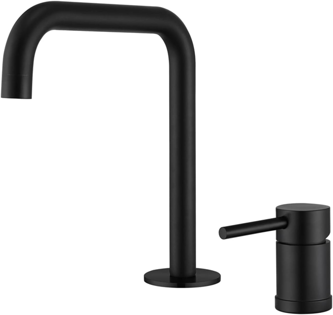 Bathroom Basin Faucet Deck Mount Hot and Cold Water Mixer Tap 304 ...