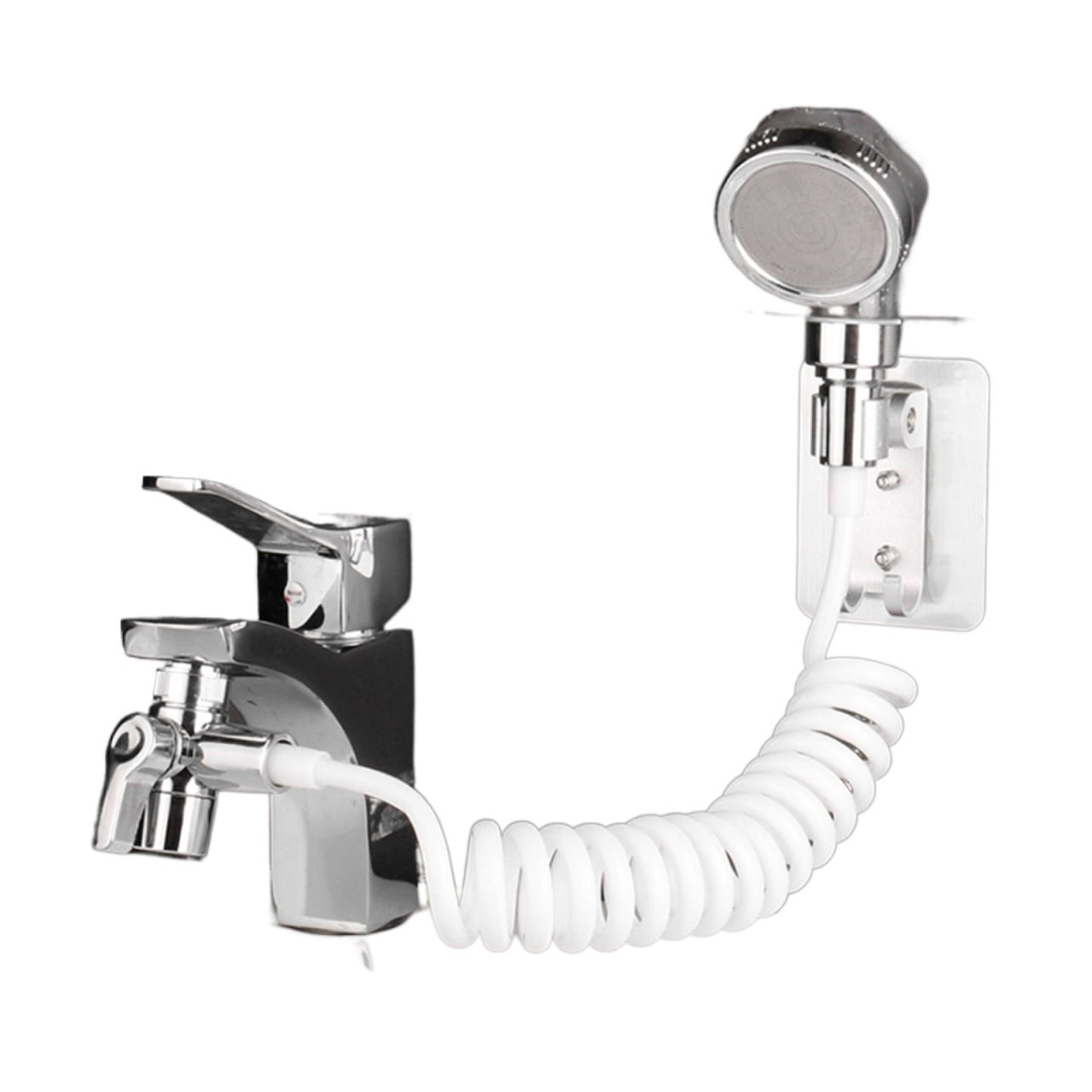 Bathroom Basin Faucet Extender External Shower Head Washbasin Tap Water ...