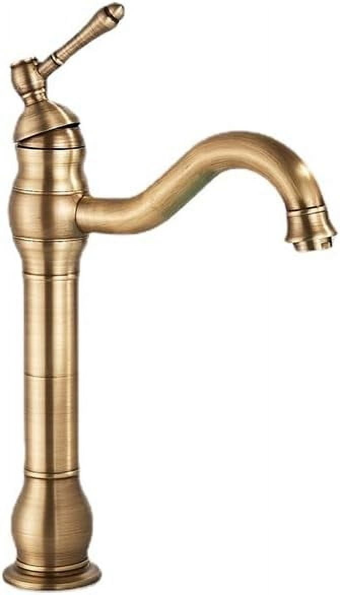 Bathroom Basin Faucet Hot and Cold Water Mixer Tap Crane for Vessel ...