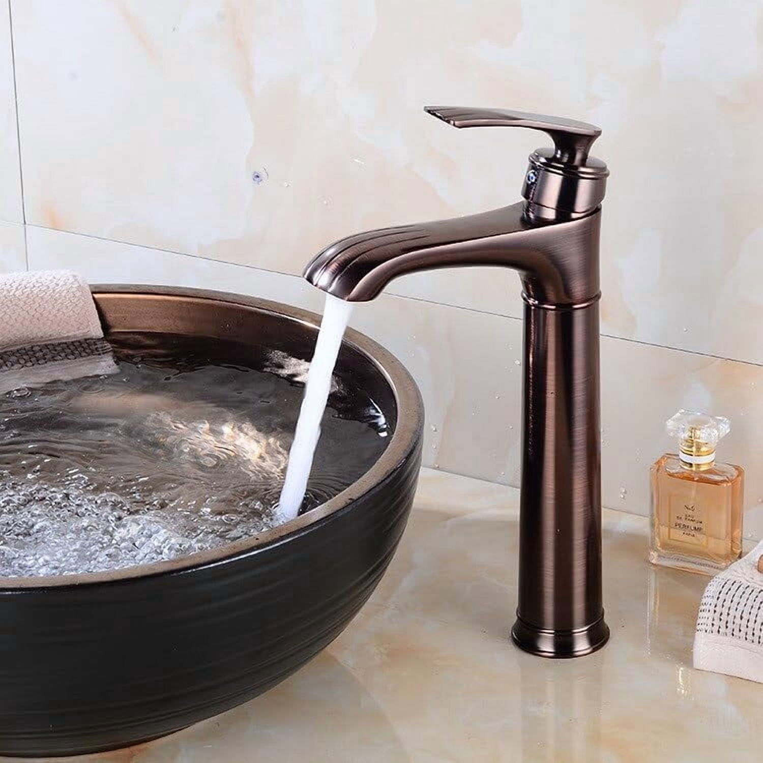 Bathroom Basin Mixer ORB Finished Brass Sink Faucet Single Handle Hole ...