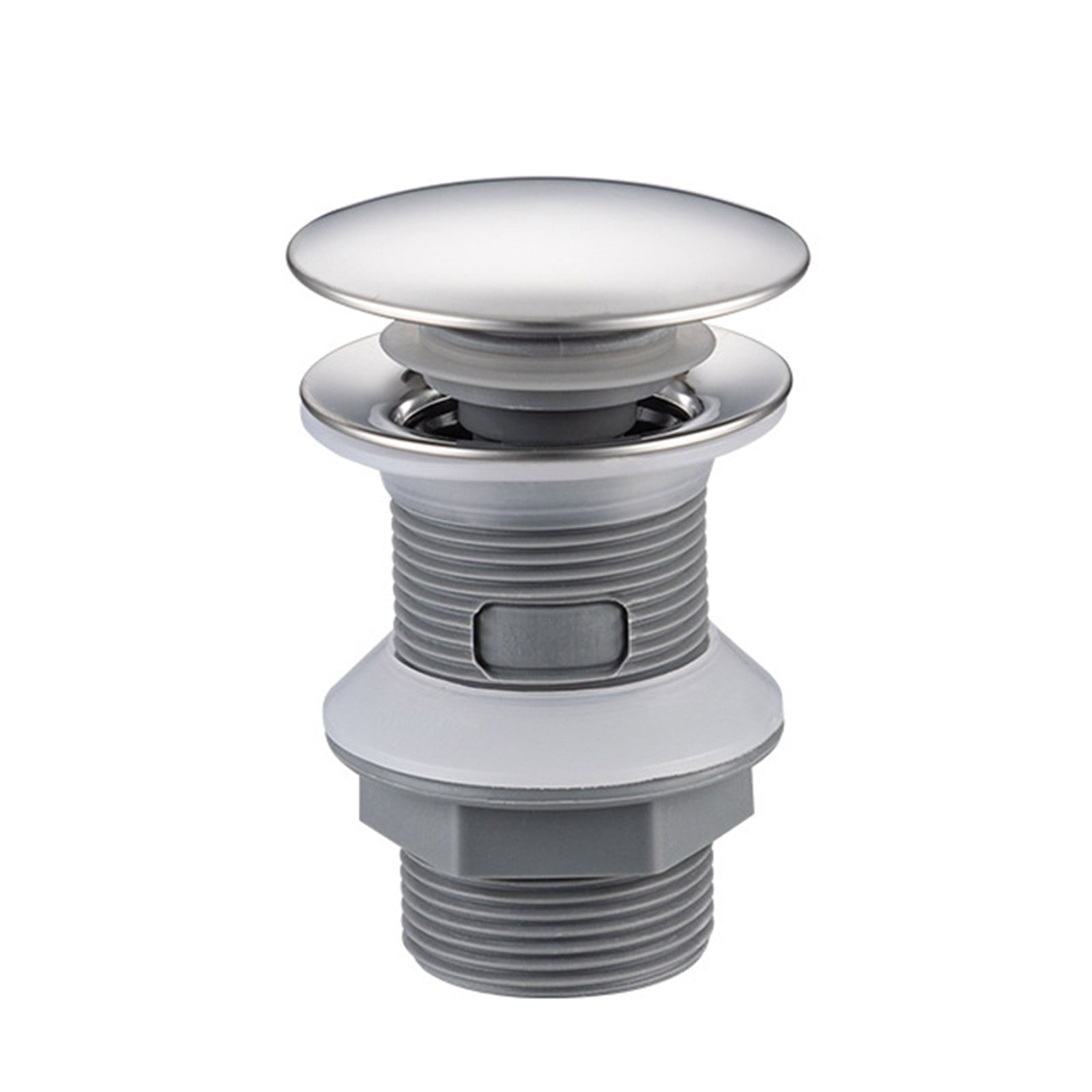 Bathroom Basin Sink Drainer Bounce Type Sink Drain Stopper Push Button ...