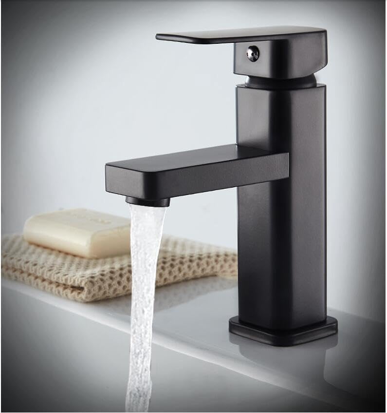 Bathroom Basin Tap Mixer Solid Brass Fashion Design Deck Mount Vessel ...