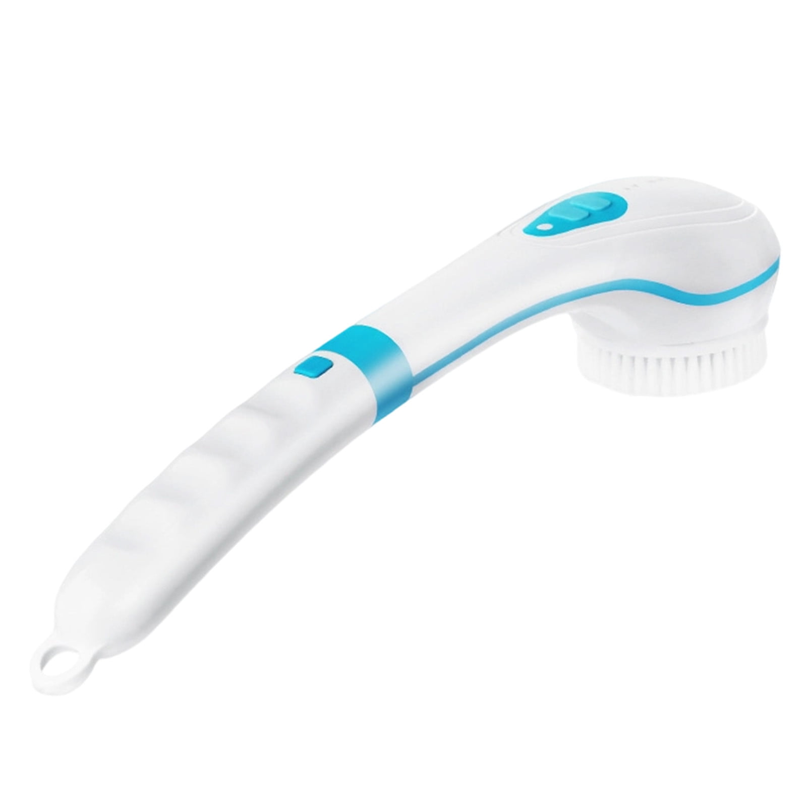 Bathroom Bath Scrubber with Long Handle Rechargeable Power Brush 6-in-1 ...