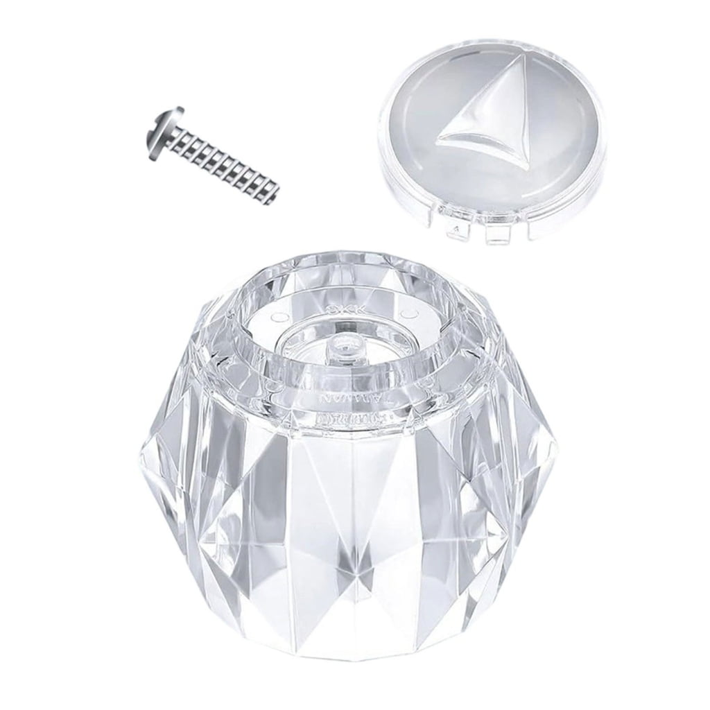 Bathroom Bathtub Faucet Knobs with Button and Screw for H71 Faucet Part ...