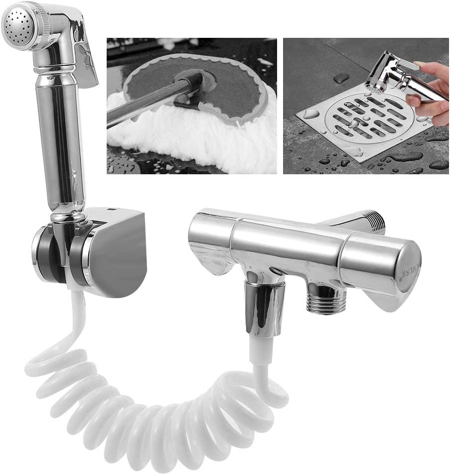 Bathroom Bidet Sprayer Set,Handheld Toilet Spray Gun Set Companion ...