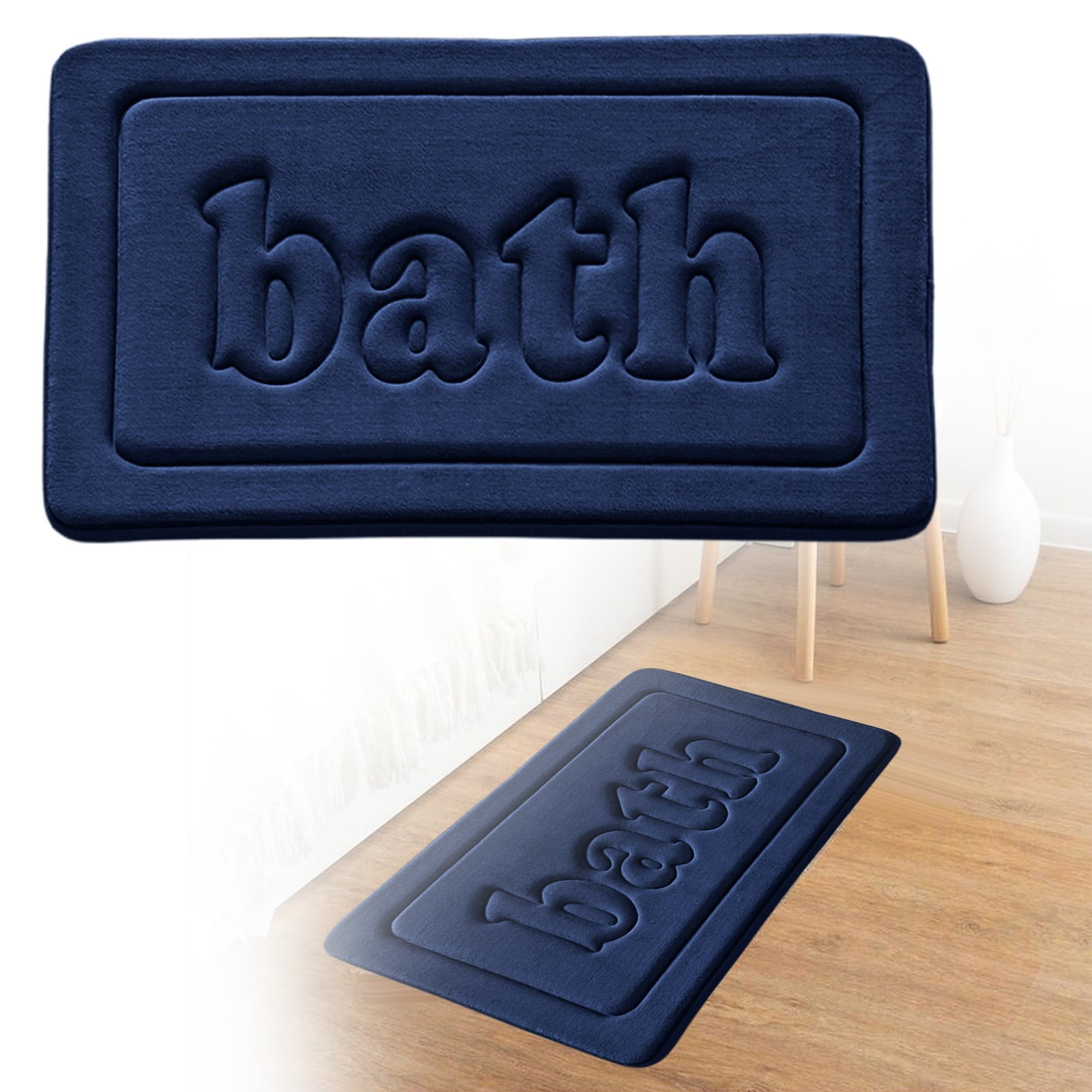 Bathroom Blanket Blue 40 * 60Cm - Blanket A Blanket - Cloth Polyester ...