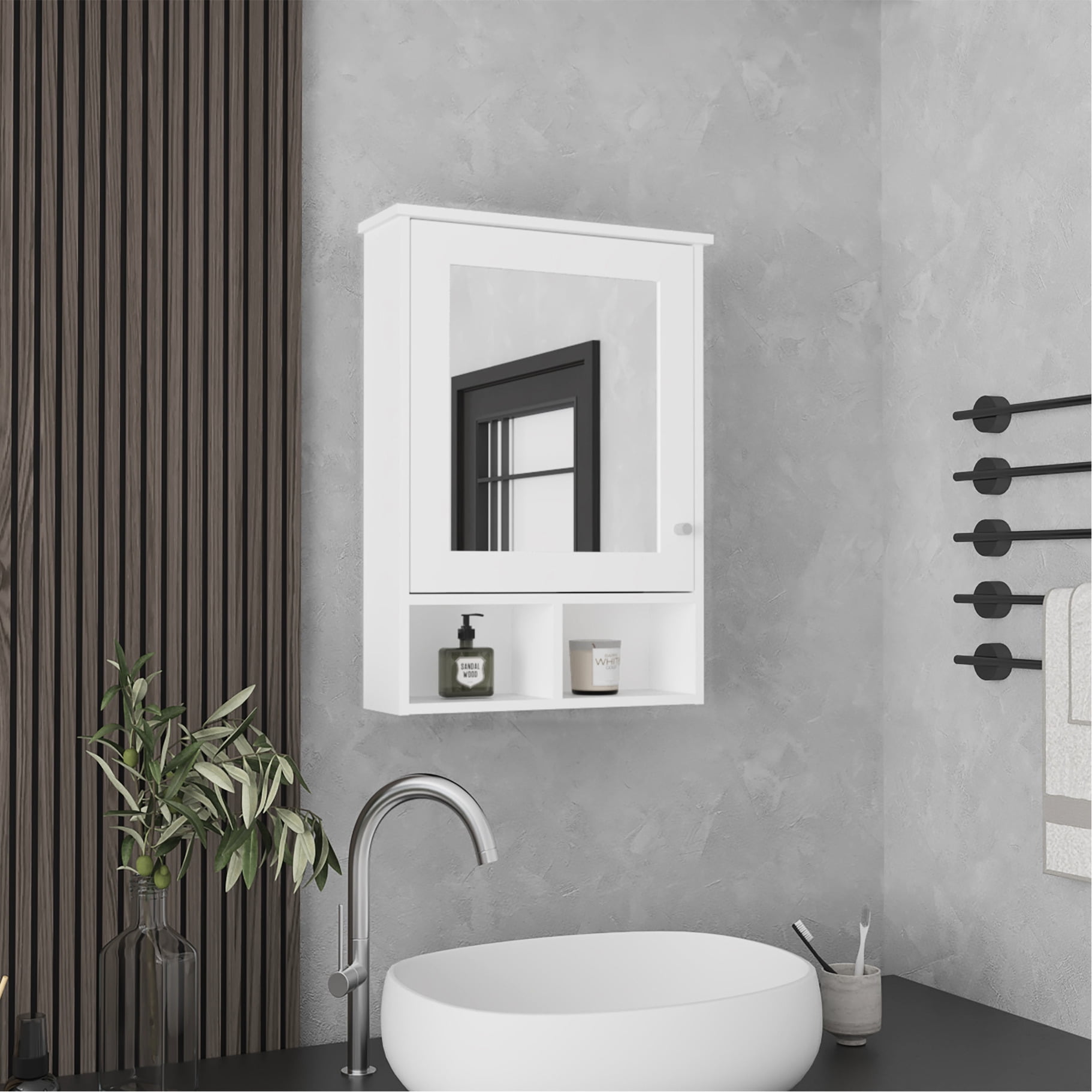 Bathroom Cabinet Organizer | 29" Tall with Ample Storage | Durable ...