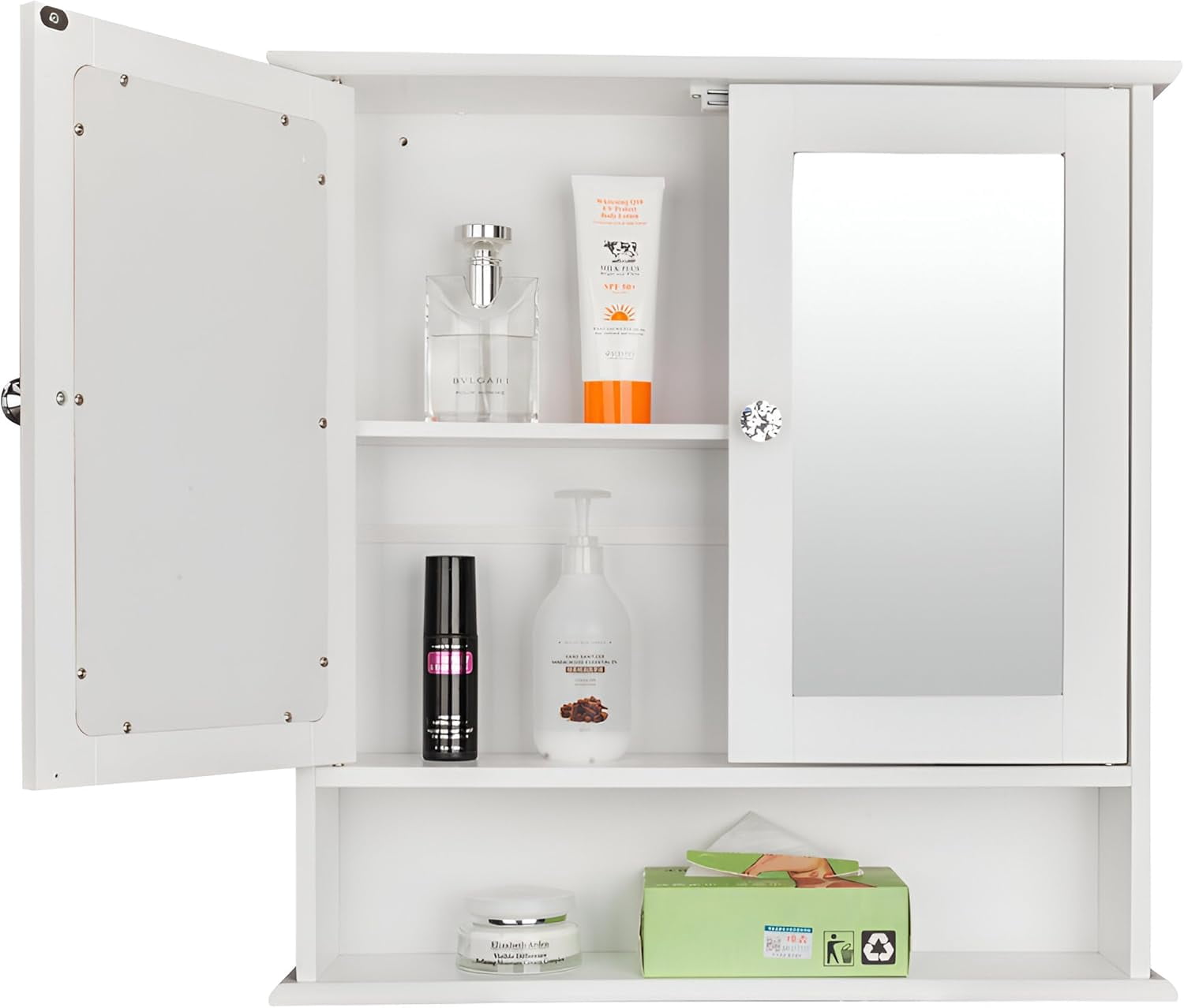 Bathroom Cabinet Wall Mounted, 20 x 23 inch Medicine Cabinet with ...