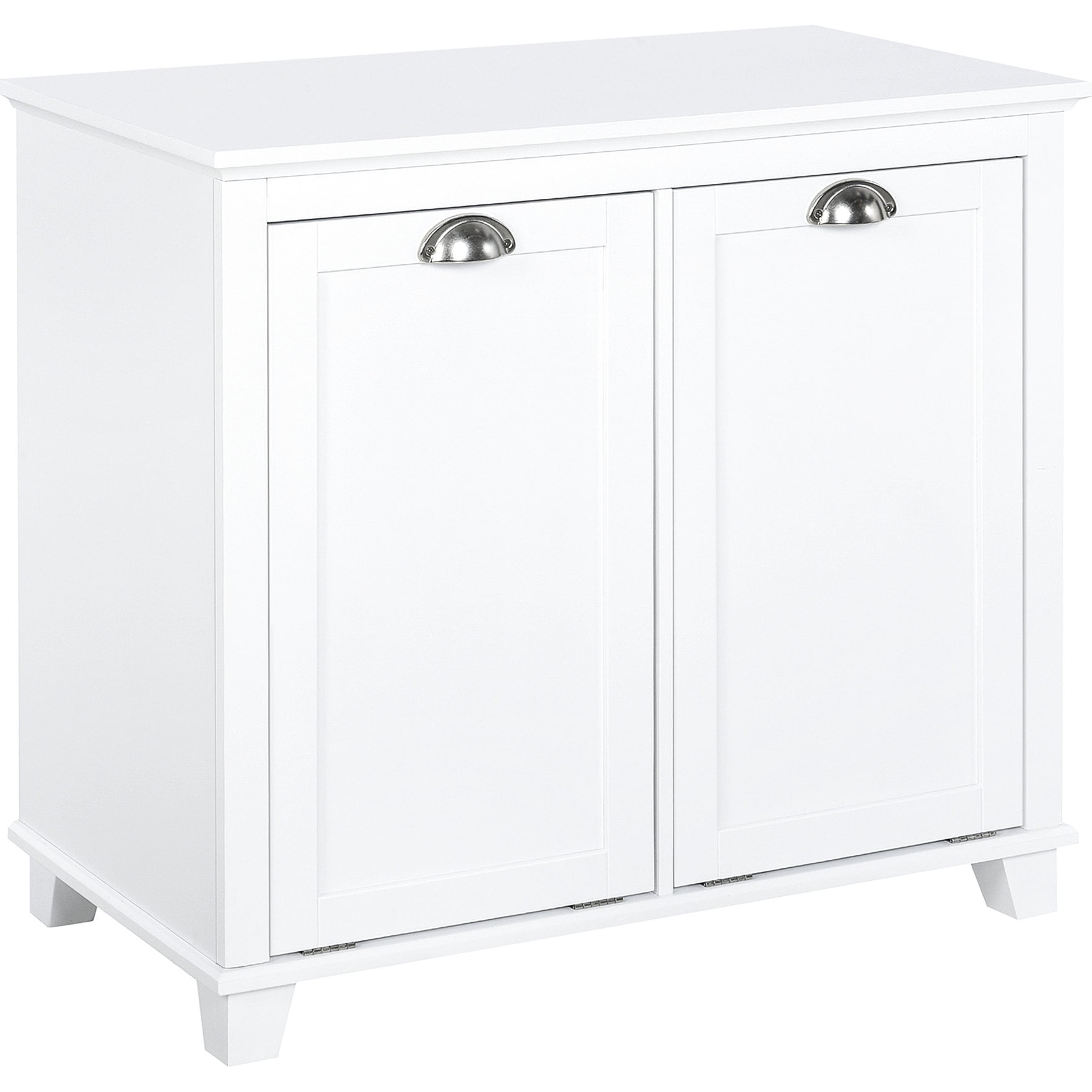 Bathroom Cabinet for Laundry Sorting / Front Tilt Out, Separate Storage ...