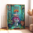 Bathroom Catrina Dia De Los Muertos Folk Restroom Sign Poster Unframed ...