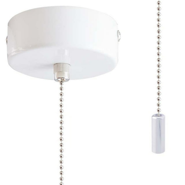 Bathroom Ceiling Pull Cord Light Switch with 100cm Chain Easy ...