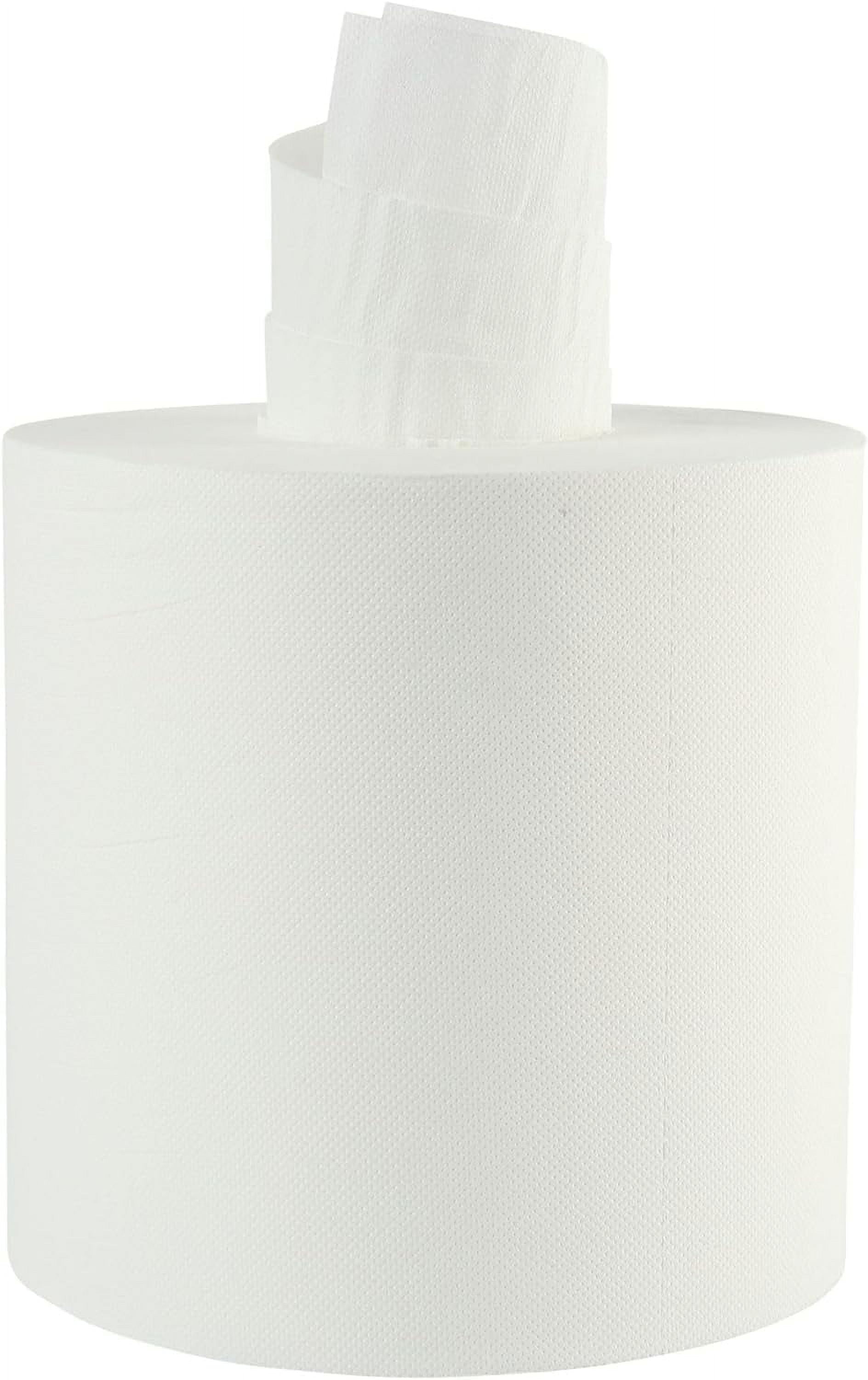 Bathroom Center-Pull Disposable Hand Paper Towel Roll, 2-Ply, 7.6 x 8.9 ...