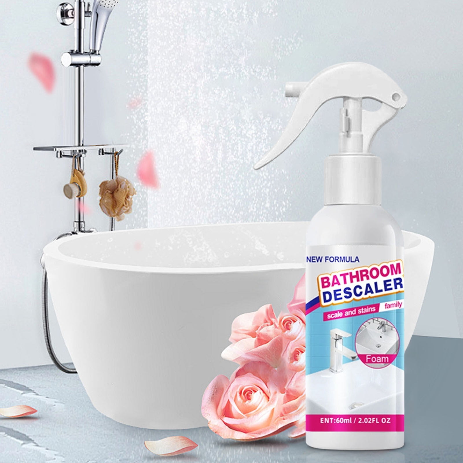 Bathroom Cleaner 100ml | Glass Descaler and Stain Remover for Tiles ...