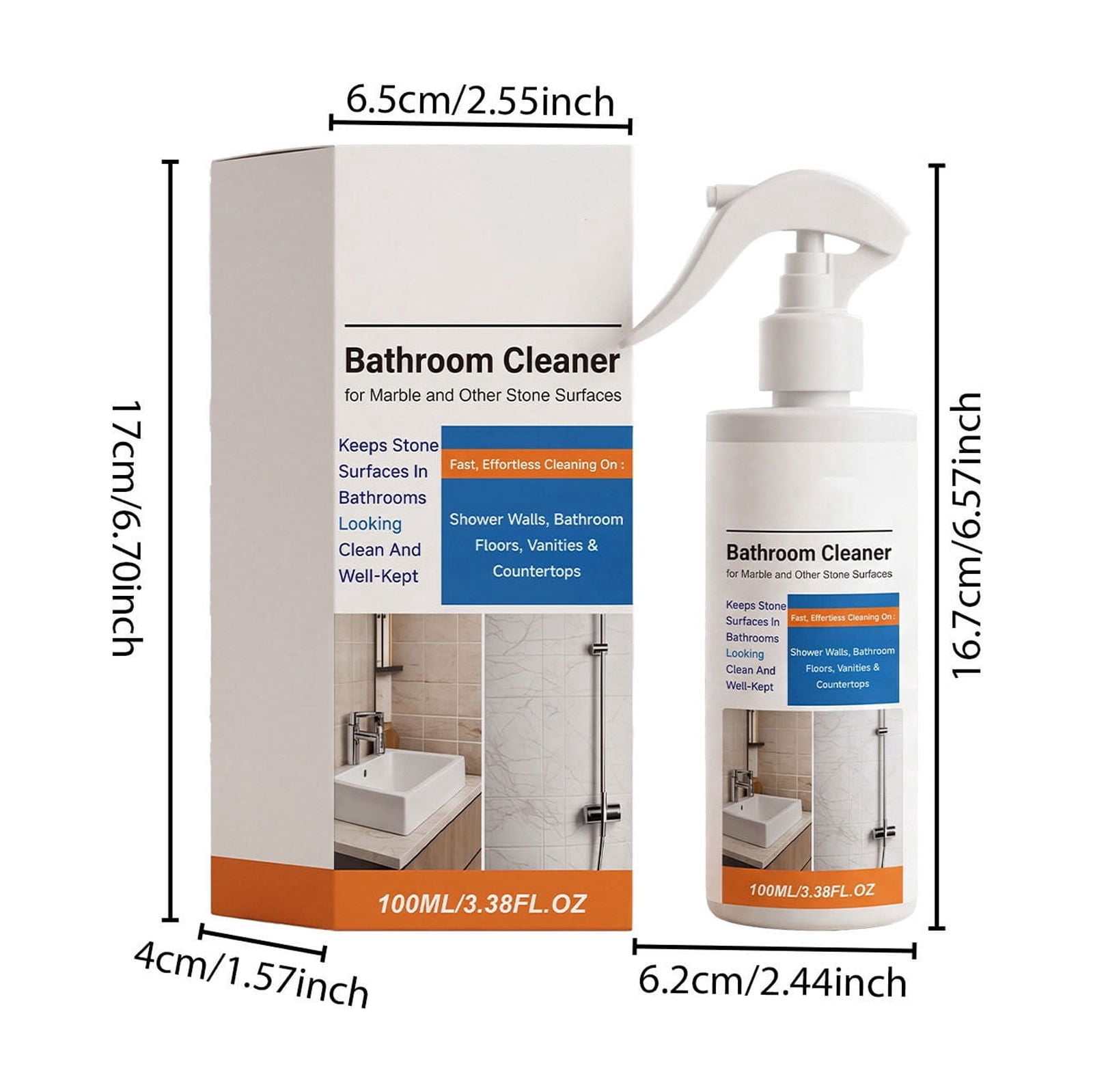 Bathroom Cleaner Cleaning of Bathroom Ceramic Tile Walls Daily Cleaning ...