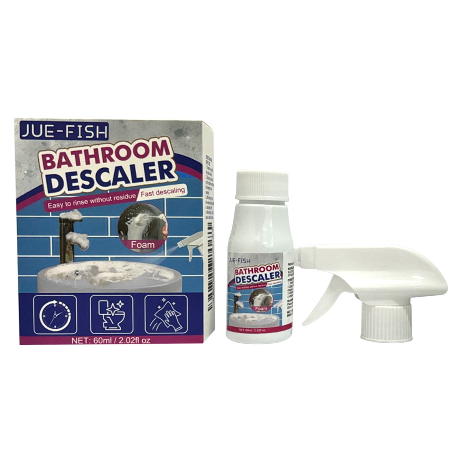 Bathroom Cleaner Spray,Bathroom Cleaner Foam,Foaming Multipurpose ...