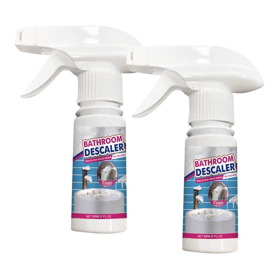 Bathroom Cleaner Spray Foam Descaler Remover for Tub Tile Toilet Sink ...