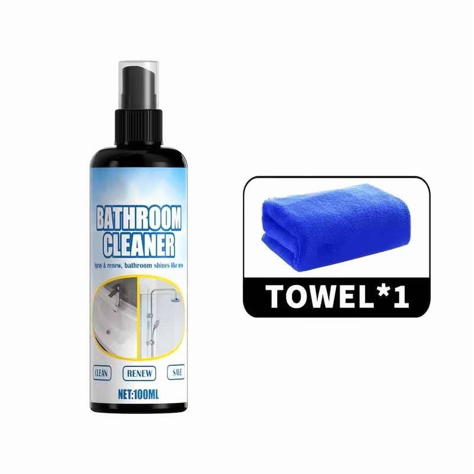 Bathroom Cleaner Spray, Limescale & Hard Water Stain Remover for Shower ...