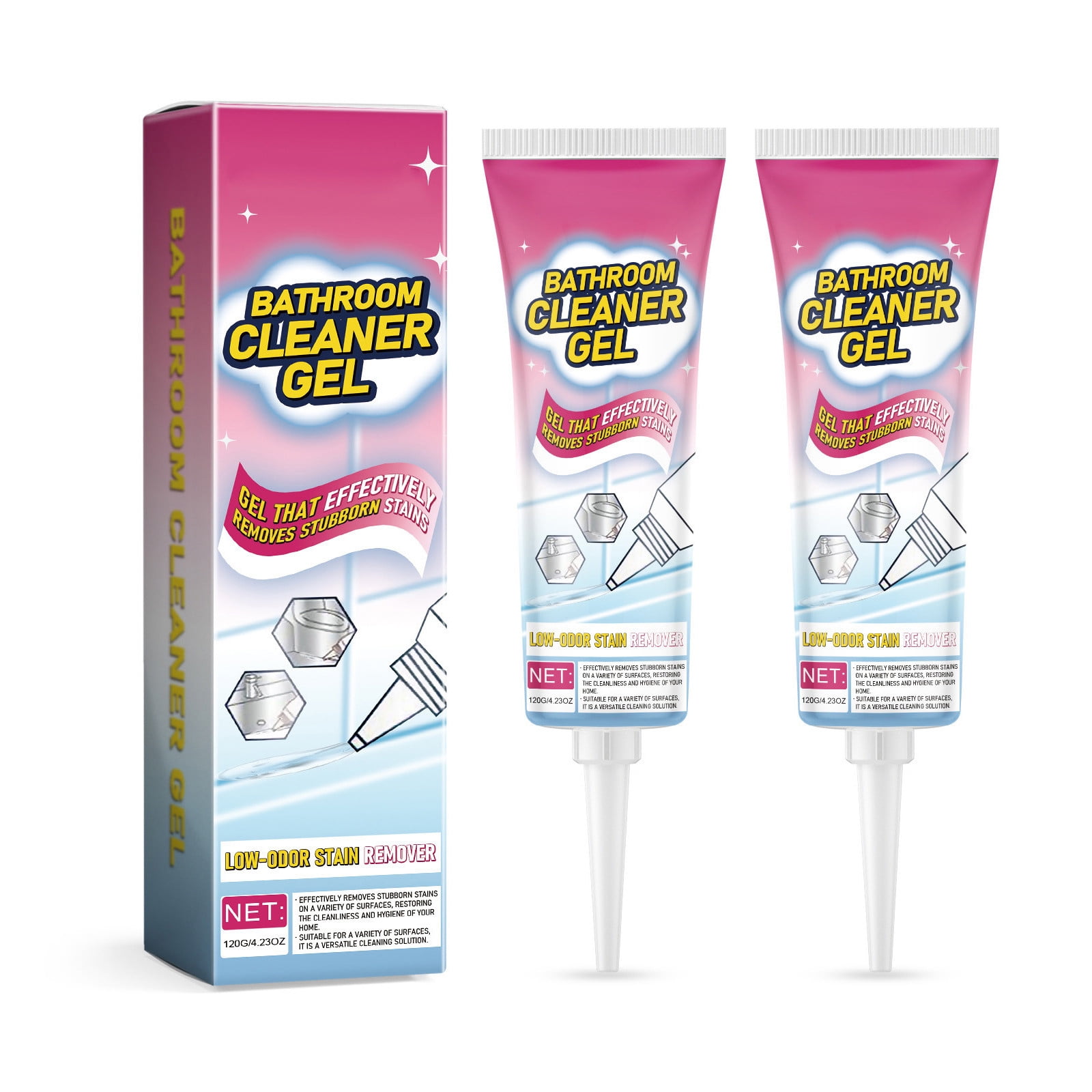 Bathroom Cleaning Gel To Stains Yellowing And Scale Bathroom Tiles And ...