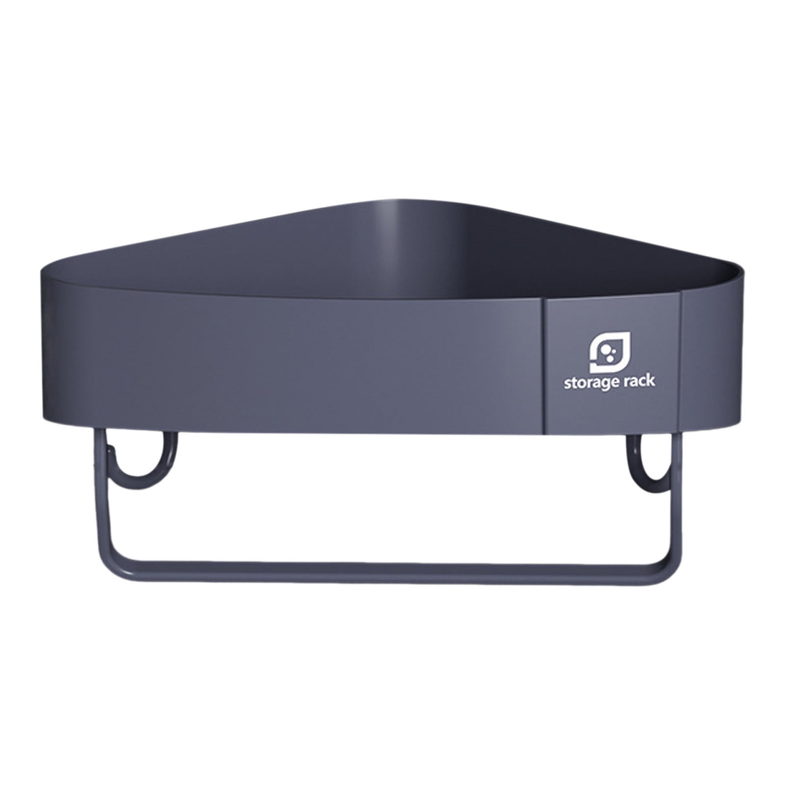 Bathroom Corner Adhesive Shower Caddy,Triangular Basket: Lightweight ...