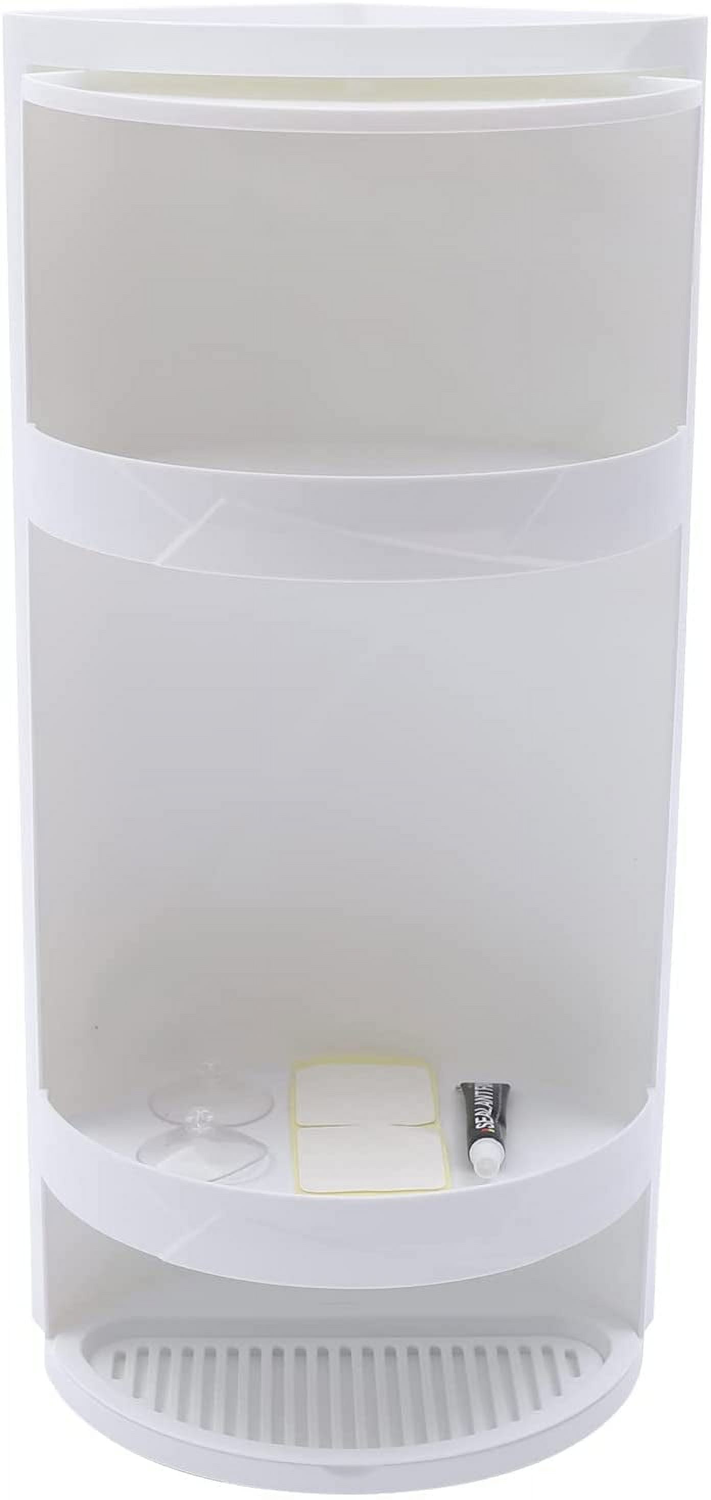 Bathroom Corner Shelf Corner Locker Cosmetic Storage Rack Cabinet ...