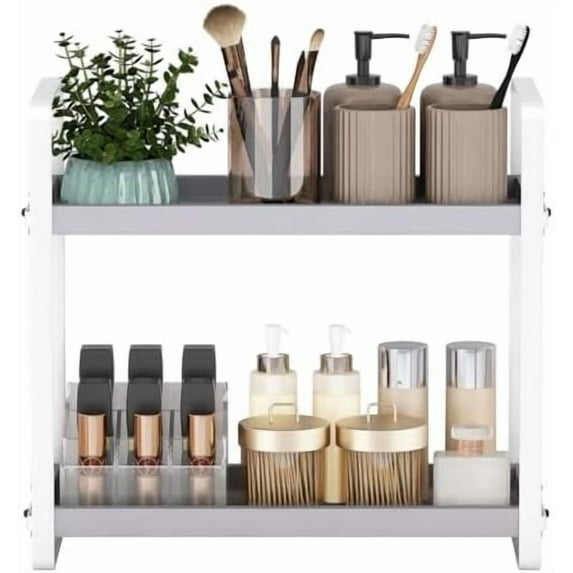 Bathroom Counter Organizer,Bathroom Countertop Organizer,Counter Shelf ...