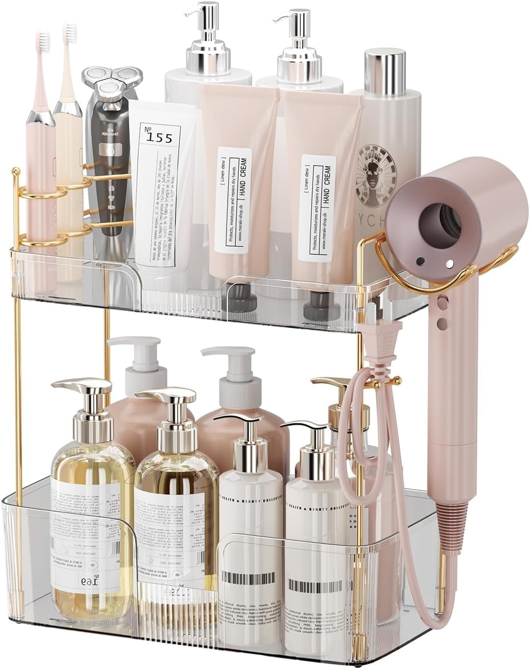 Bathroom Counter Organizer, Countertop Storage, Cosmetics Skincare ...