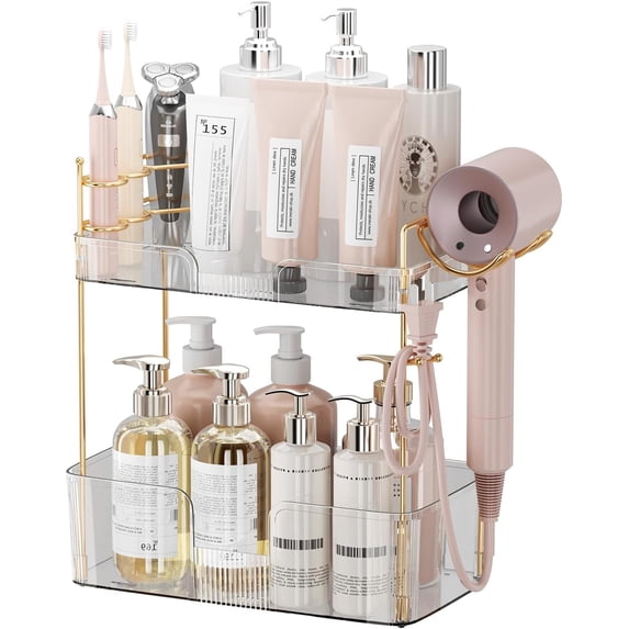Bathroom Counter Organizer, Countertop Storage, Cosmetics Skincare ...