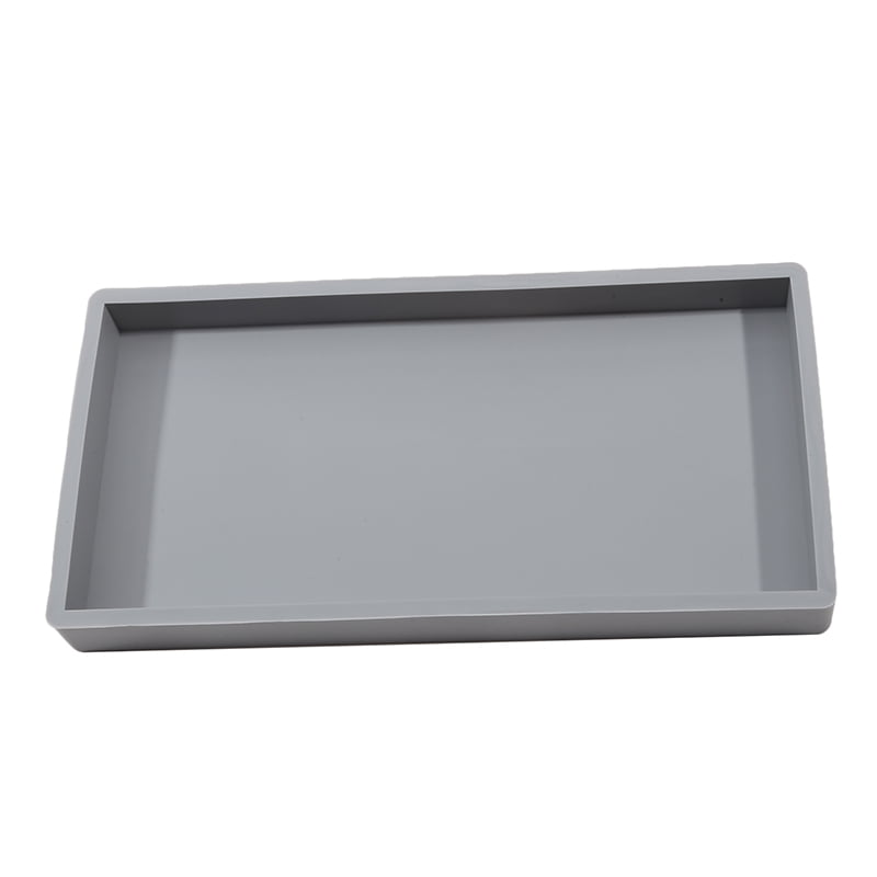 Bathroom Counter Storage Tray Silicone Bathroom Vanity Tray ...