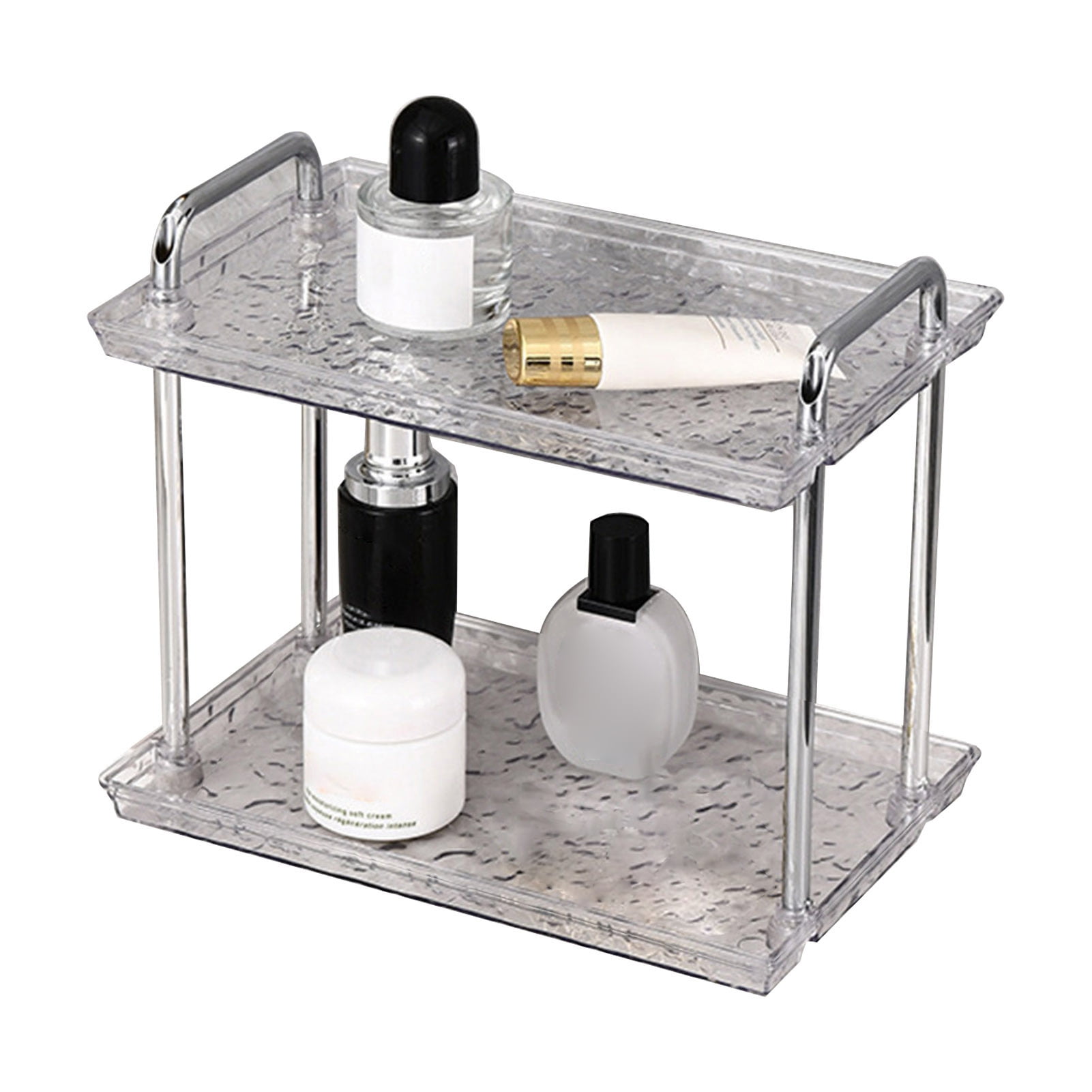 Bathroom Countertop Organizer Bathroom Organizer Storage Rack with 2 ...