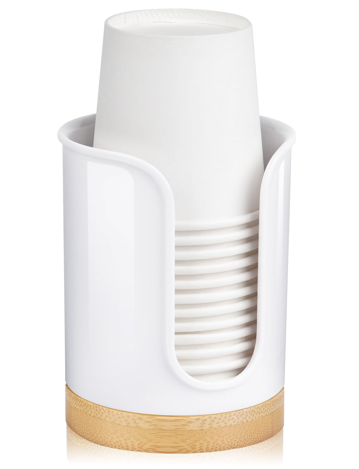 Bathroom Cup Dispenser Countertop - Cup Holder for Dixie 5 6 oz Cups ...