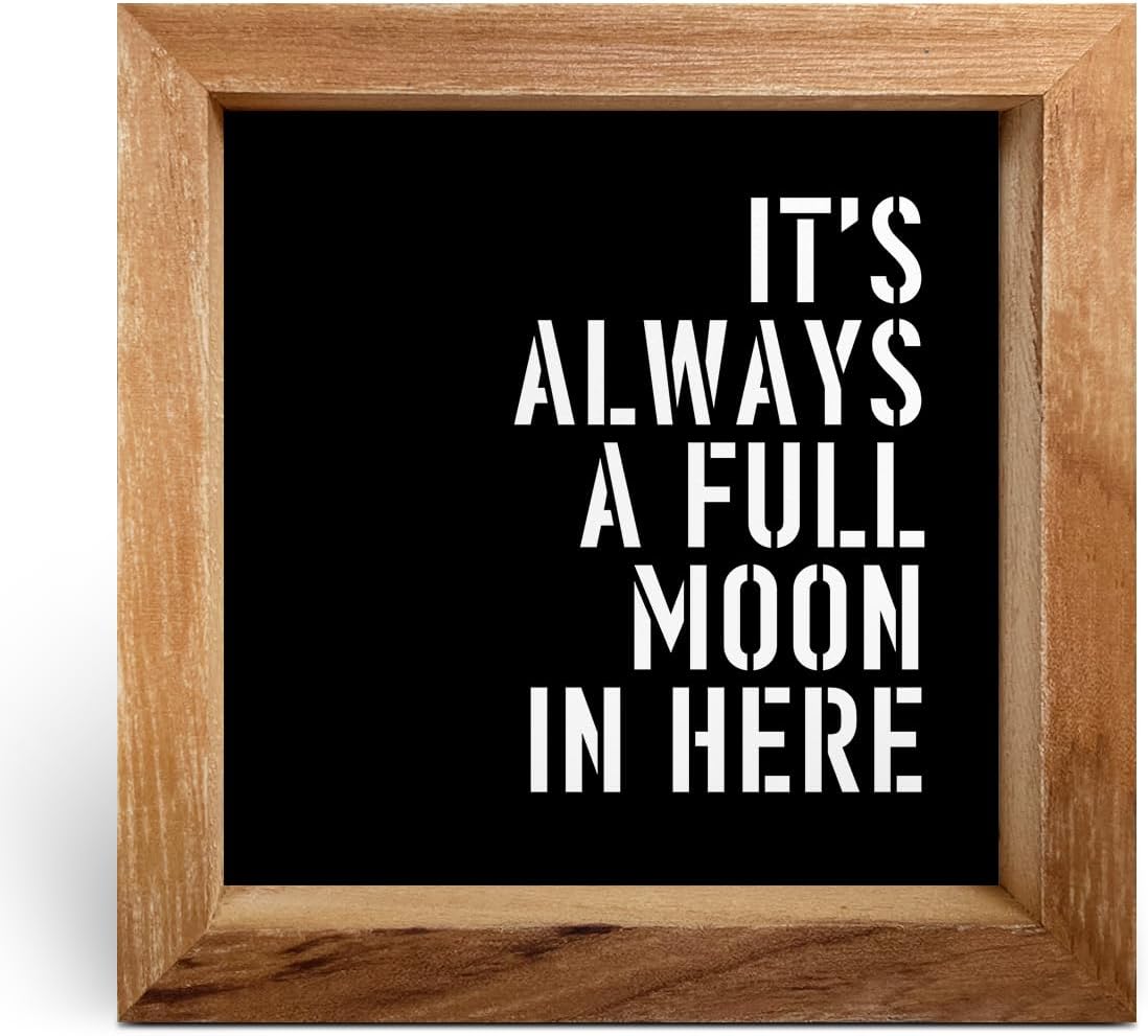 Bathroom Decor Bathroom Signs Rustic Country Decorative Wooden Framed ...