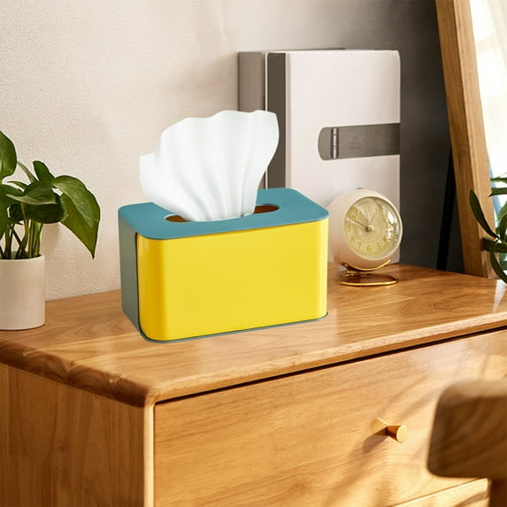 Bathroom Decor, Tissue Box Cover Toilet Tissue Box Living Room Storage ...